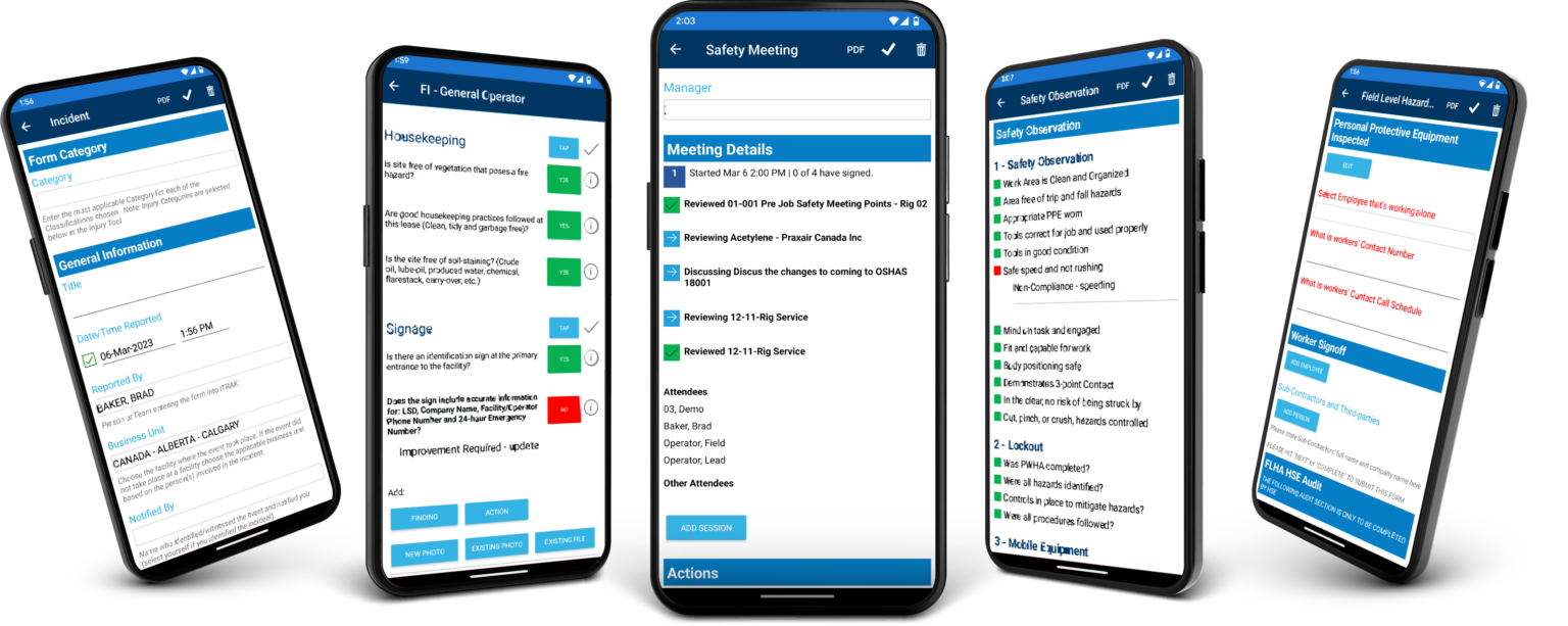 ITRAK 365 Mobile App - ITRAK 365